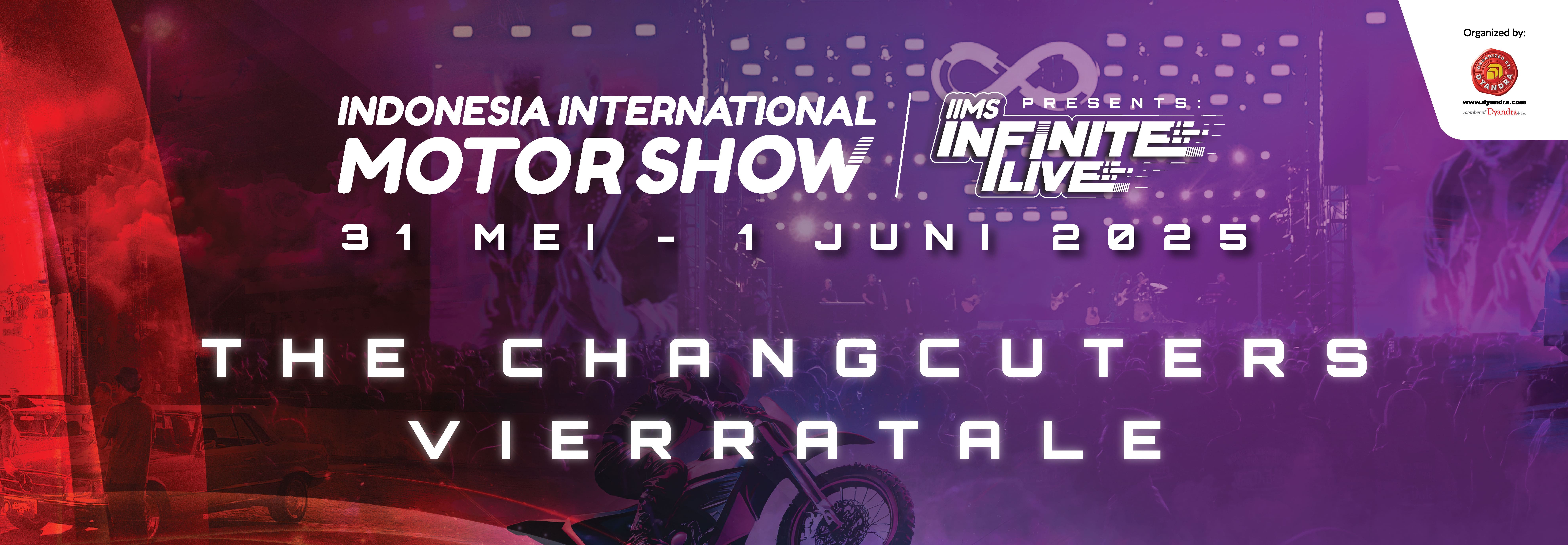 Dyandra Tiket - IIMS INFINITE LIVE SBY 2025